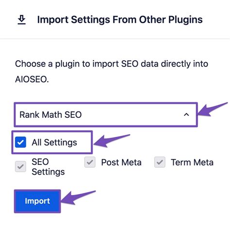 How To Migrate From Rank Math To All In One Seo Pack Rank Math