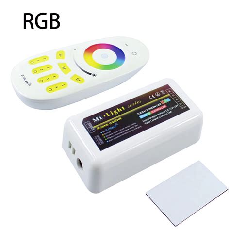 2 4G Mi Light LED RF RGB Touch Sensor Controller Controller Box DC12 24V For Led RGB Strip