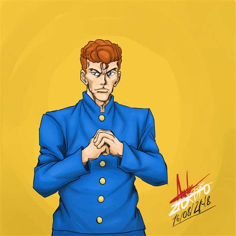 Kazuma Kuwabara Fanart Yu Yu Hakushou By Jordaoa On Deviantart