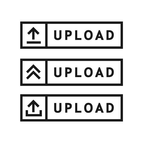 upload button illustration download button 26493802 vector art at vecteezy