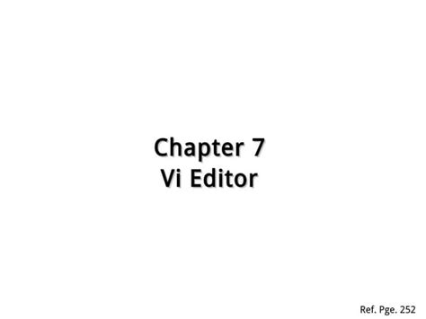 linux fundamental chap 07 vi ppt