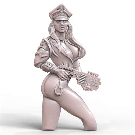 3d File 3d Model Stl File For Cnc Router Laser And 3d Printer Police