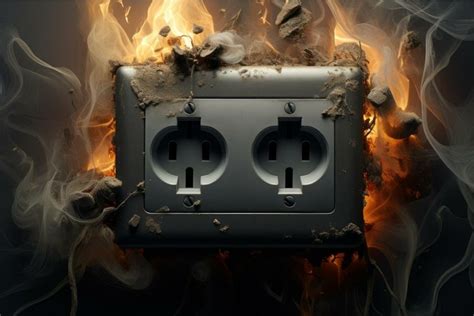 Electrical Power Socket Generate Ai