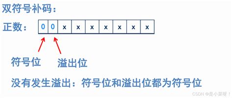 计组笔记三 溢出与移位双符号位 Csdn博客