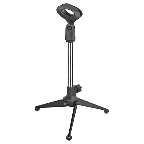 Core Desk Mic Stand Pair Height Adjustable Table Tripod Portable Desktop Microphone Stand