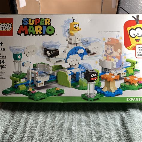 Lego Super Mario Lakitu Sky World Expansion Set 71389 100 Complete