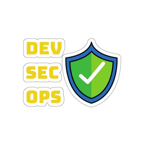 Devsecops Developer Programmer Software Engineer Kiss Cut Sticke