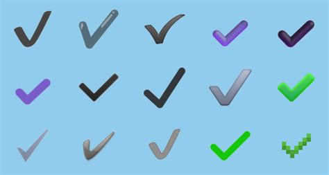 ️ Check Mark Emoji