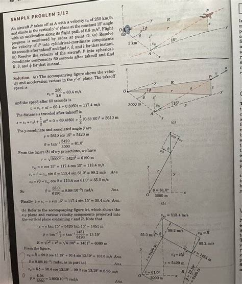 Kinematics Of Particles A Sample Problem With Spherical Coordinates