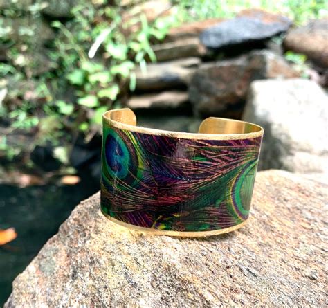 Peacock Feather Bracelet Peacock Jewelry Bird T Peacock T