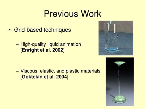 Ppt Particle Based Viscoelastic Fluid Simulation Powerpoint