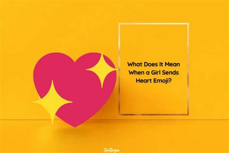 What Does It Mean When A Girl Sends Heart Emoji