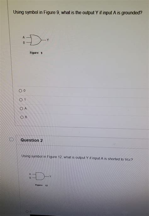 solved using symbol in figure 9 what is the output y if