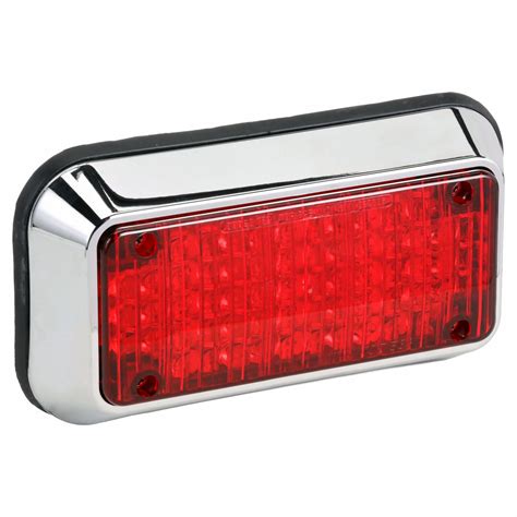 CODE 3 Emergency Vehicle Perimeter Light Red Perimeter Light 421G19 45BZR Grainger