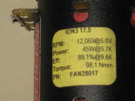 Fantom Ion 3 Trinity D3 17 5 Brushless Motor R C Tech Forums