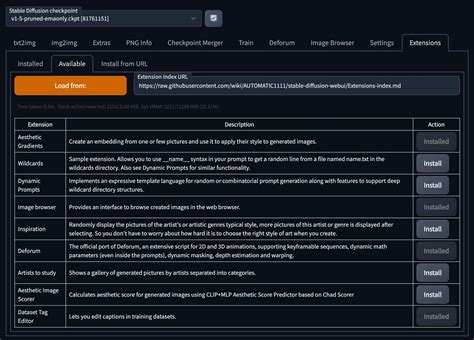 Dont Forget To Git Pull Auto1111 Has Added The Easy Extension