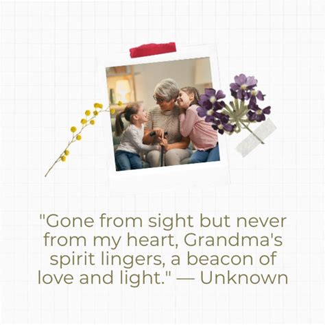 100 In Memory Quotes For Grandma To Help You Heal • Sandjest Ts