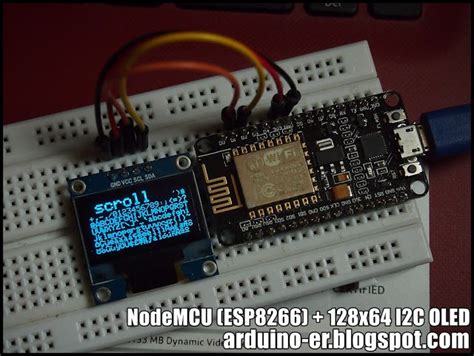 Arduino Er Connect I2c 128x64 Oled Ssd1306 To Esp32 Using Esp8266 Images