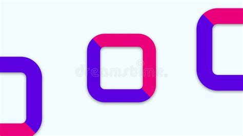 Abstract Looping Background With Geometric Shape Morphing Stock Video Video Of Circle Flat