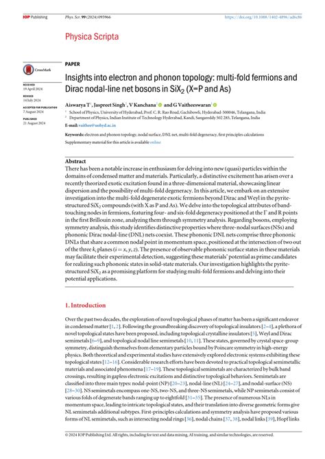Insights Into Electron And Phonon Topology Multi Fold Fermions And
