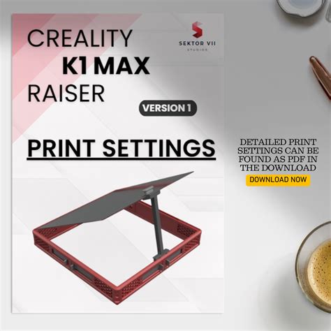 🔝 K1 Max Raiser Riser Lid Top Cover Upgrade Version 1