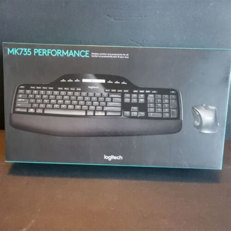 Logitech Mk735 Wireless Keyboard And Mouse Wireless