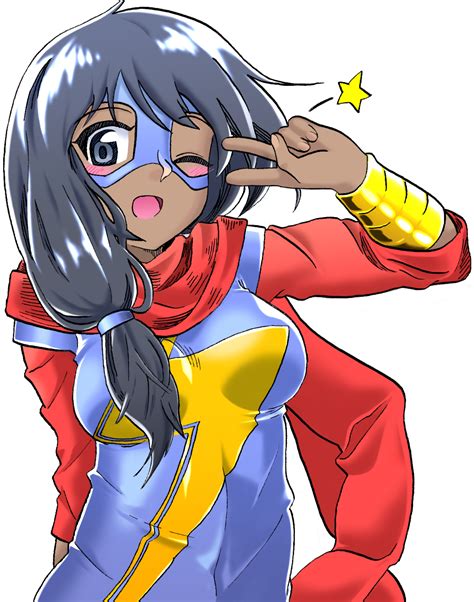 Ms Marvel And Kamala Khan Marvel Drawn By Neo Neovariable Danbooru