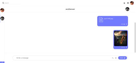 Github Dmitry Messenger Messenger With Possibility To Send Text Image File Messages
