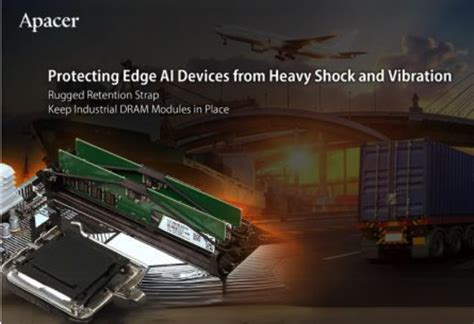 Apacer Introduces Rugged Retention Straps To Keep Industrial DRAM Modules In Place