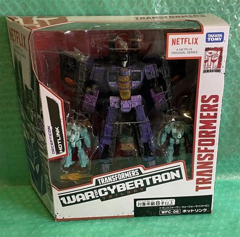 Transformers War For Cybertron Netflix Hotlink Takara Version New