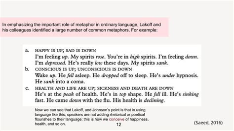 Cognitive Semantics Semantics Pptx Science