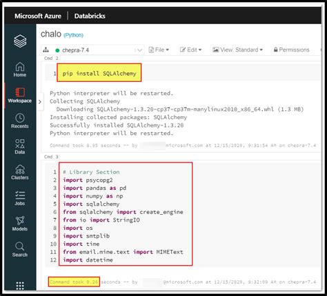 Python Databricks Error Modulenotfounderror No Module Named