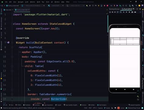 Aly Fadhel On Linkedin How To Build Table Widget In Flutter The Link