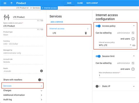 Lte Configuration Portaone Documentation March 24th 2025