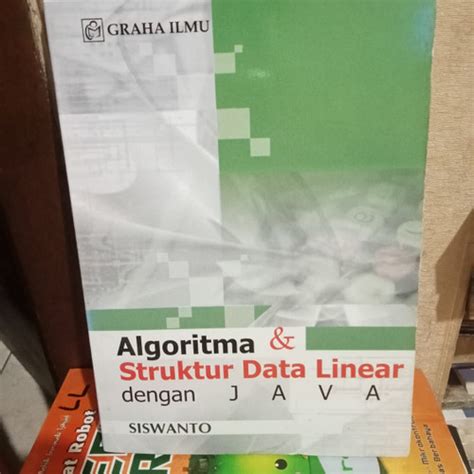 jual original algoritma and struktur data linear dengan java siswanto