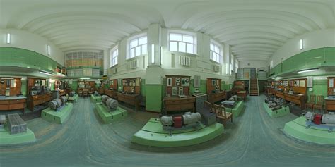 Vintage Measuring Lab Hdri • Poly Haven