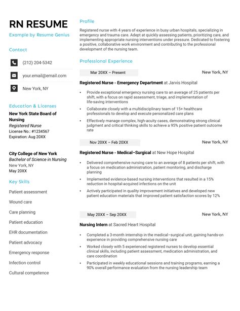 26 Nursing Resume Examples And Writing Guide For 2024