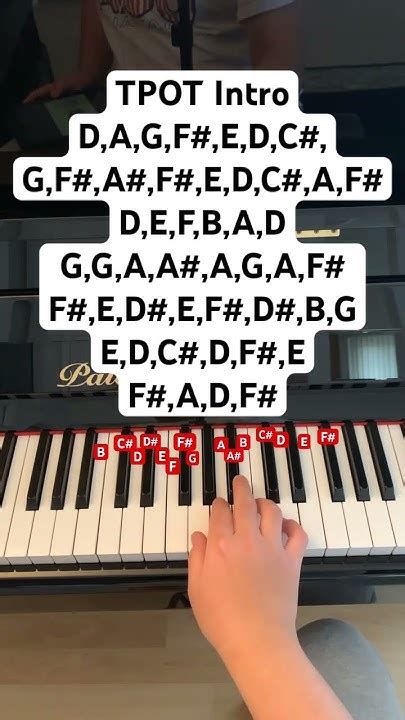 Tpot Intro Follow My Instagram Jessnotes123 Piano Pianomusic
