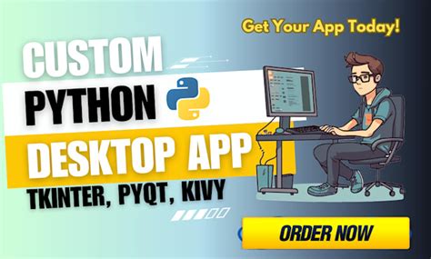 Develop Python Desktop Application Using Tkinter Or Pyqt Gui By