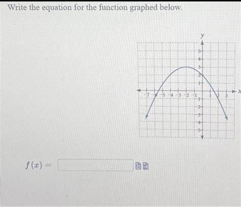 Answered Write The Equation For The Function Bartleby