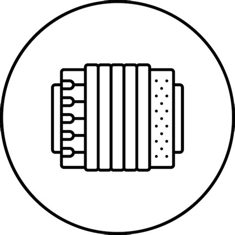 Premium Vector Accordion Icon