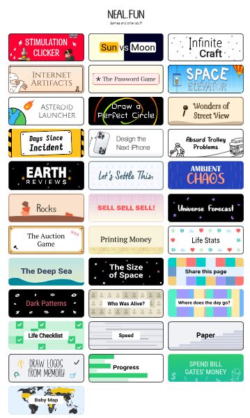 A Host Of Simple Fun And Beautifully Created Educatiional Diversions