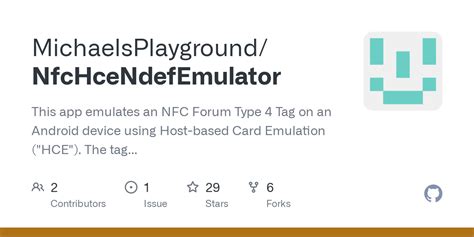 Github Michaelsplaygroundnfchcendefemulator This App Emulates An