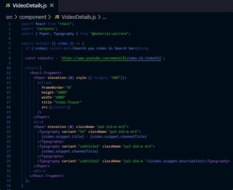 How To Build A Youtube Clone Application From Scratch Using React By