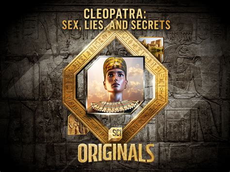 Prime Video Cleopatra Sex Lies And Secrets Special
