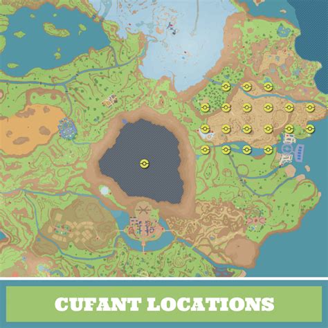 Cufant Tarnish Locations And Map Where To Farm In Pokemon Scarlet And