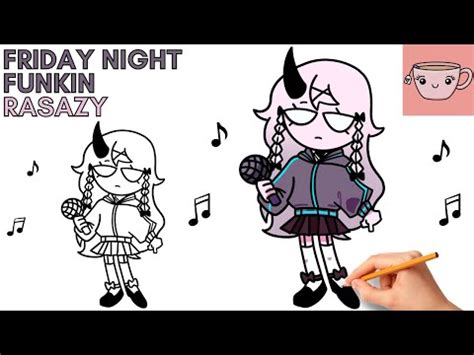 How To Draw Remastered Demon Sarvente Friday Night Funkin Mod FNF Step By Step Tutorial