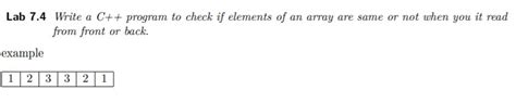 lab 7 4 write a c program to check if elements of an array are same