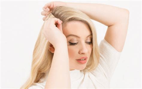 How To Hide Clip In Hair Extensions And Bangs Milk And Blush