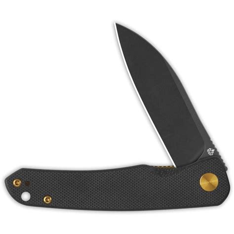 Qsp 140c2 Otter Black Linerlock Knife Black Handles Knife Country Usa
